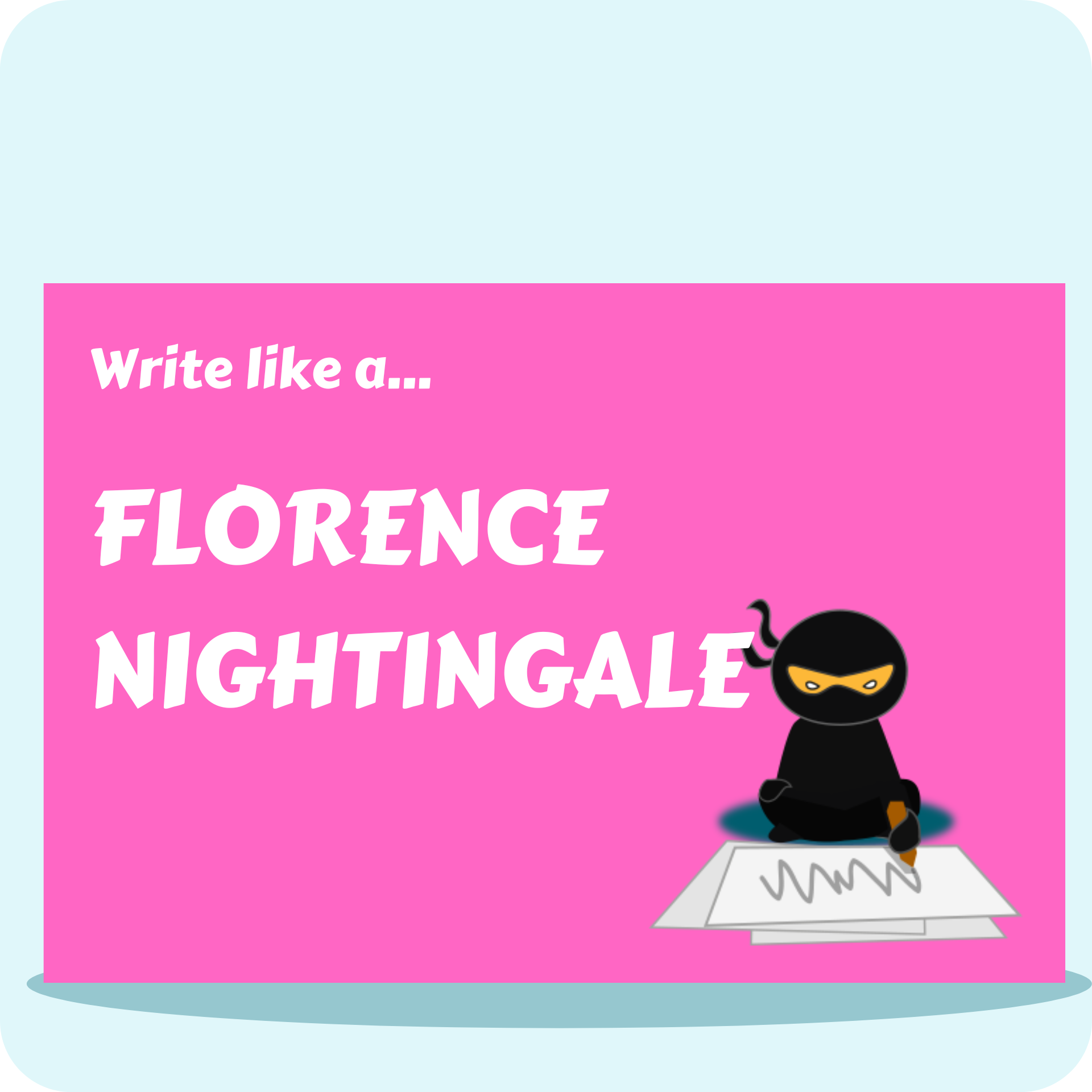 Write Like A… – Vocabulary Ninja