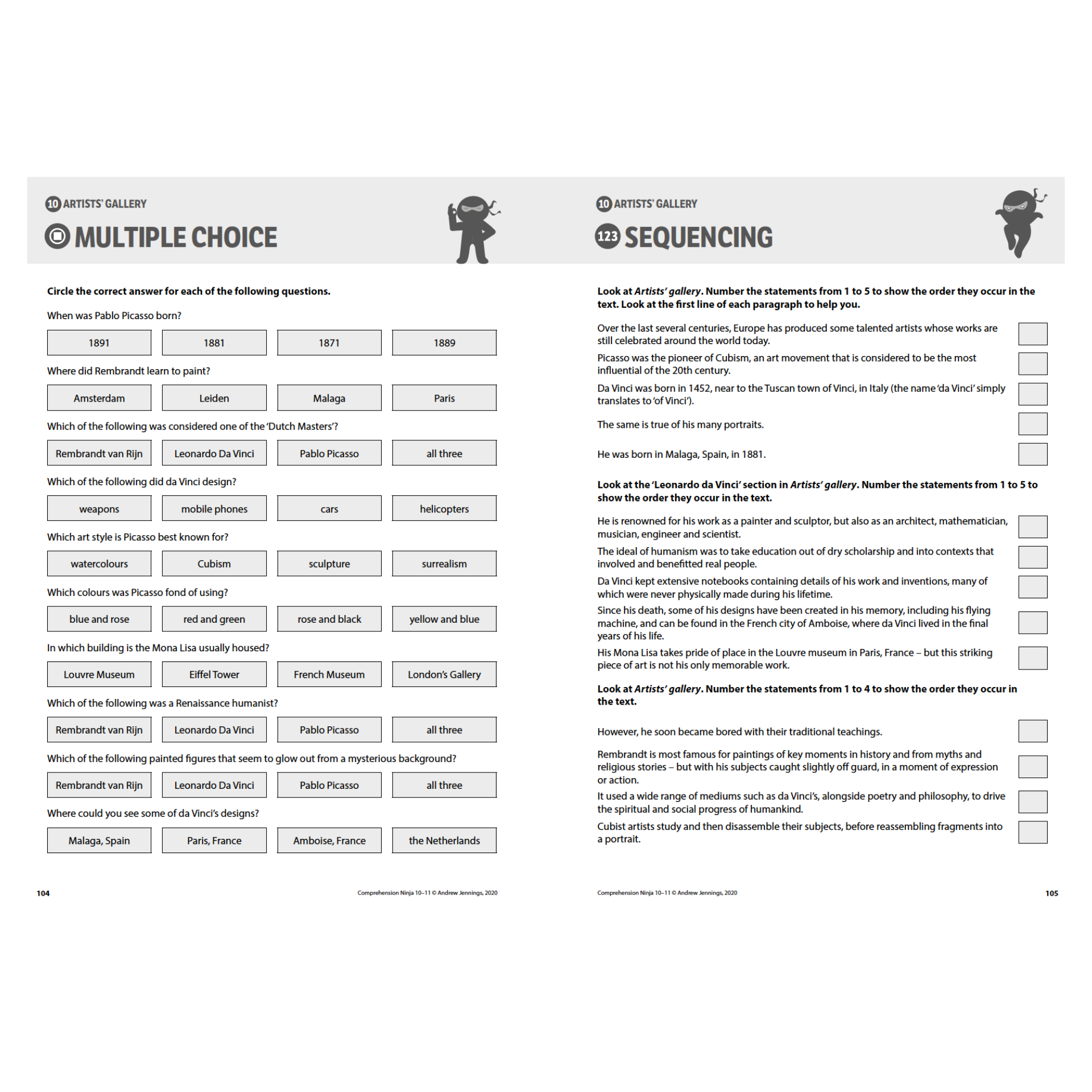 Comprehension Ninja – Non-Fiction Bundle – Vocabulary Ninja