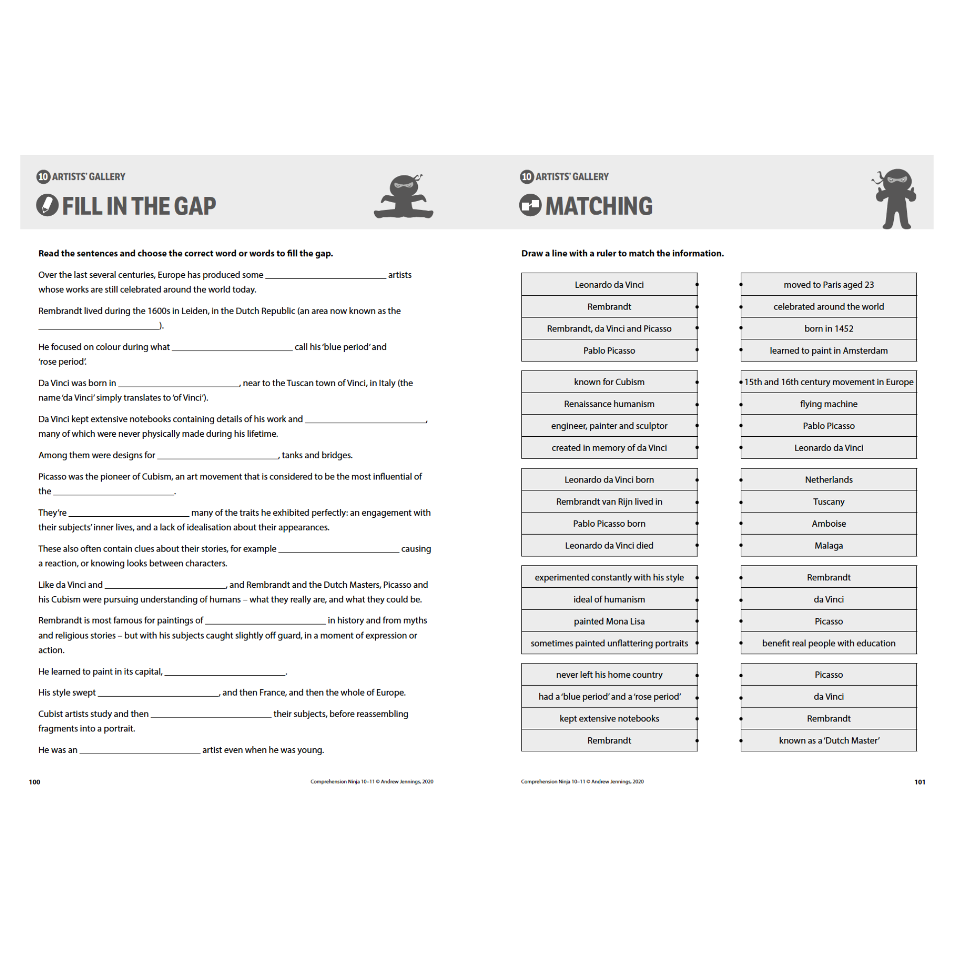 Comprehension Ninja – Non-Fiction Bundle – Vocabulary Ninja