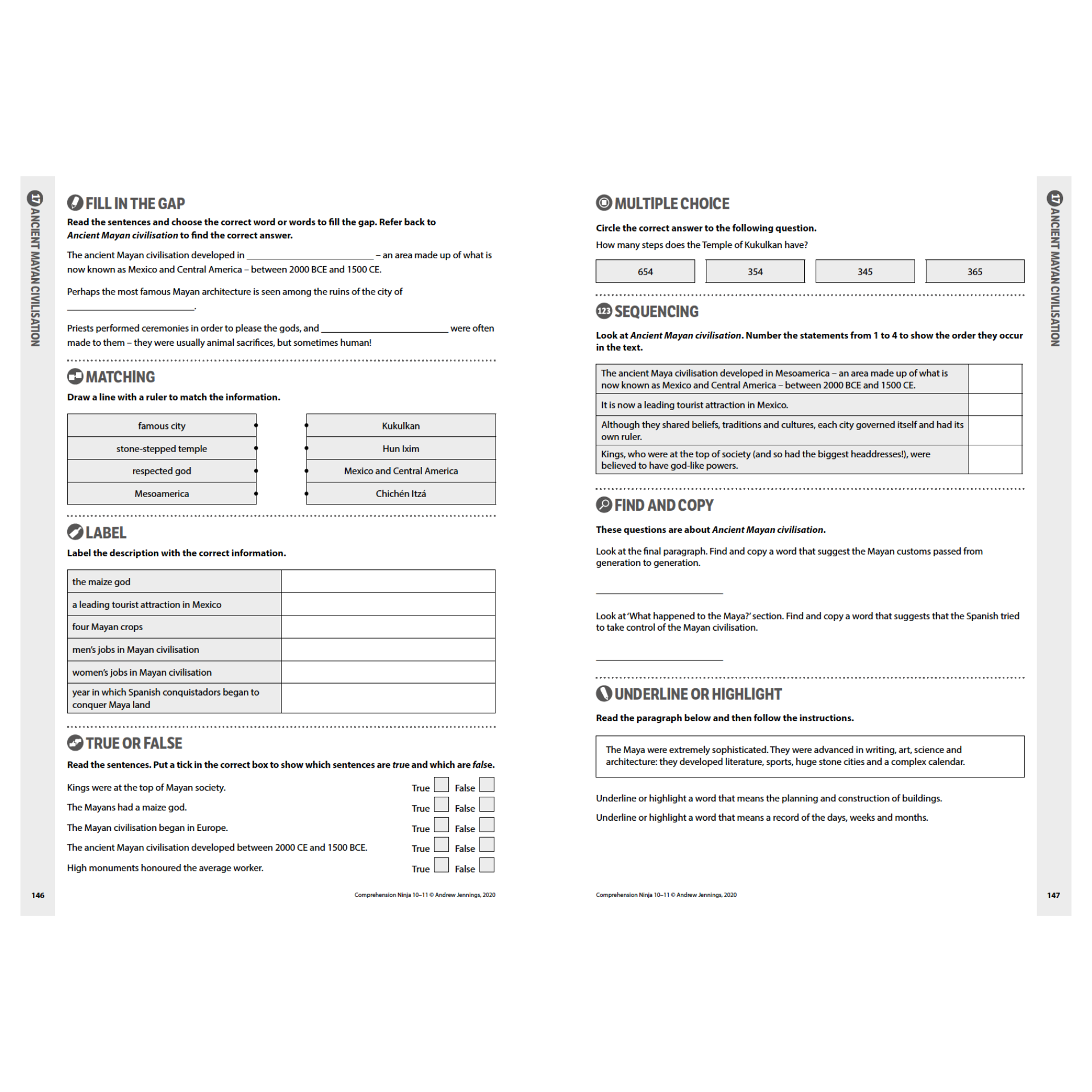 Comprehension Ninja – Non-Fiction Bundle – Vocabulary Ninja